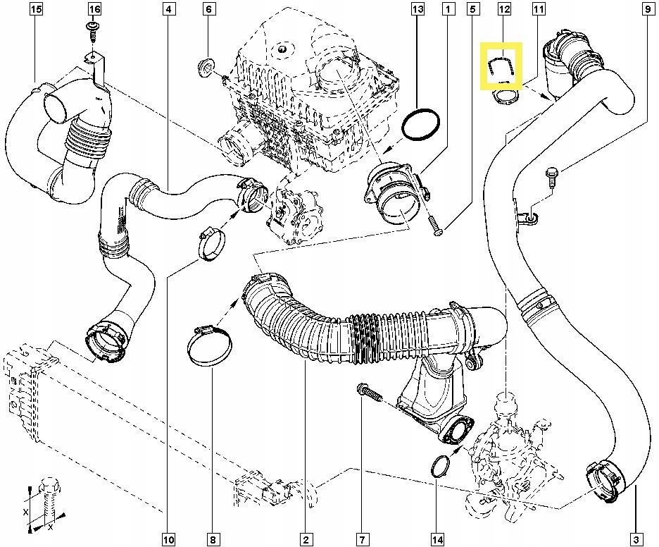 Spinka Rury Turbo Renault Master 2.3 7701071287 - Opinie i ceny na Ceneo.pl