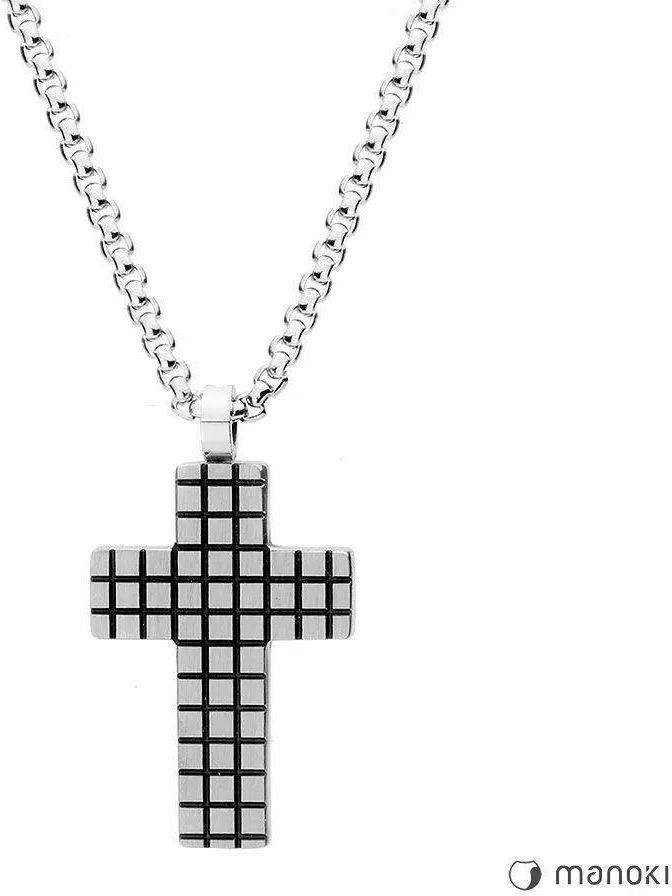 Manoki Stalowy naszyjnik męski WA423 - Ceny i opinie - Ceneo.pl