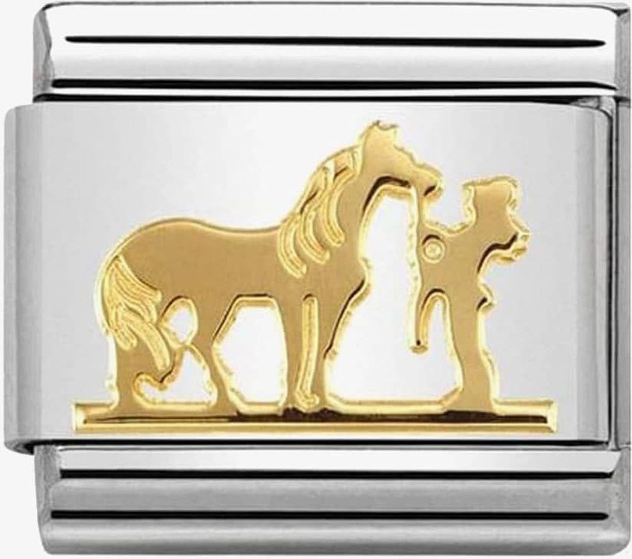 Nomination - Link 18K Gold 'Koń z Jeźdźcem' 030149 29 - Ceny i opinie ...