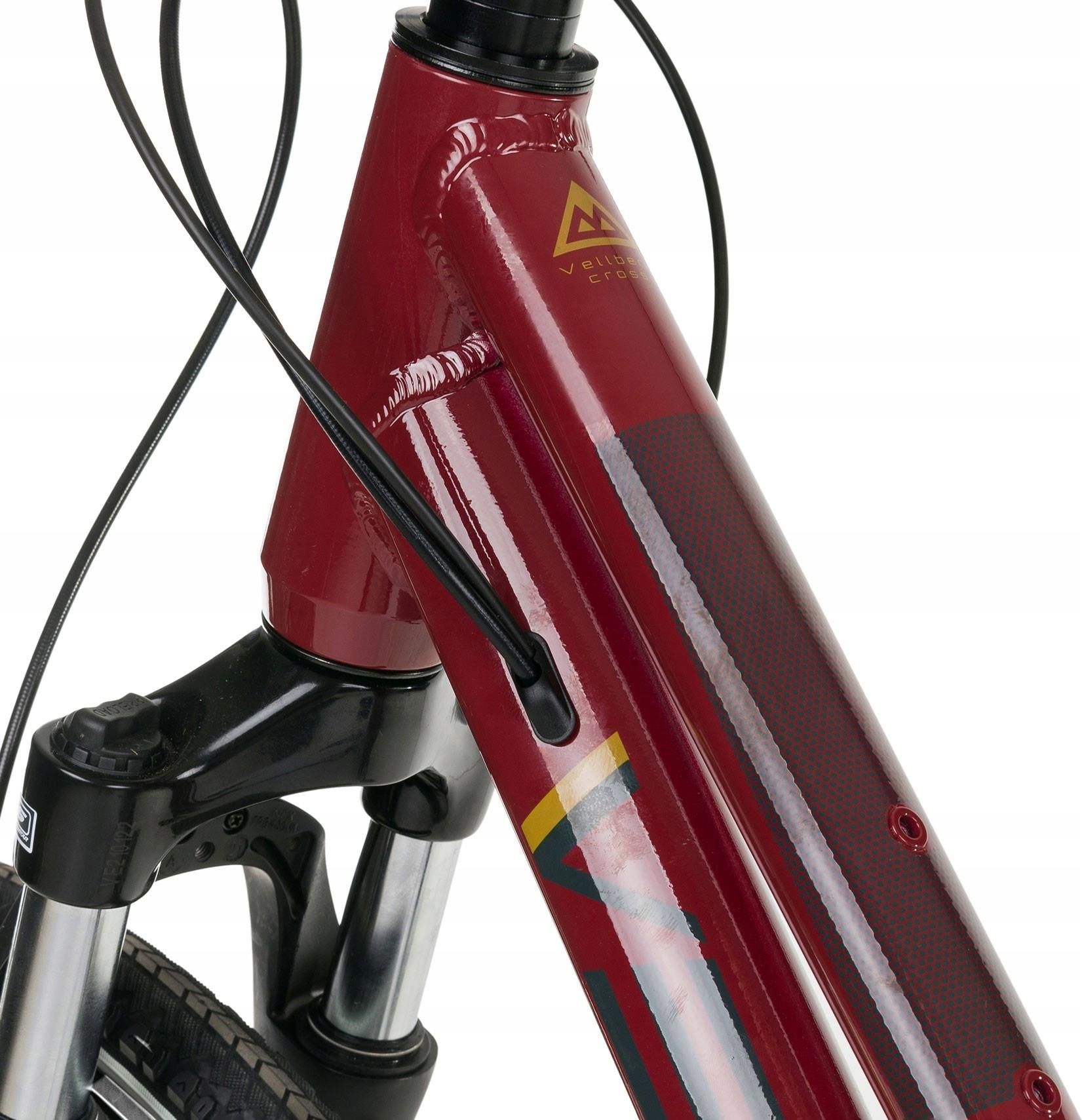 Cross Vellberg Explorer 3.0 Acera Czerwony 28 2023 - Rowery Crossowe ...