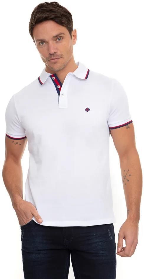 SIR RAYMOND TAILOR Koszulka polo Amsterdam w kolorze białym - Ceny i ...