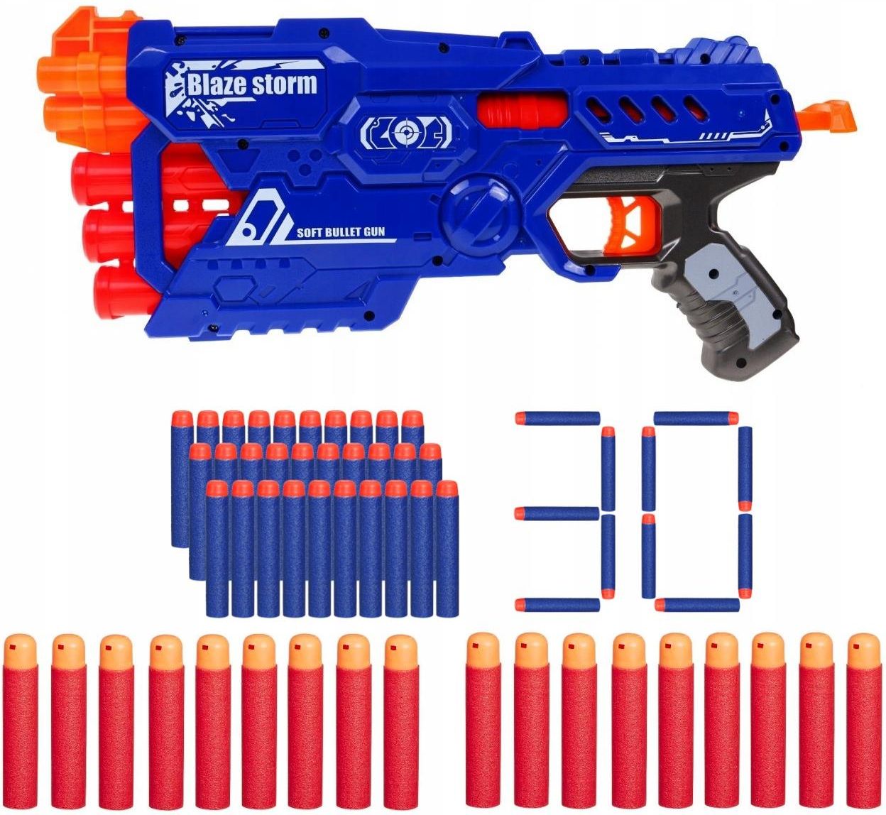 Zestaw Blaze Storm ZMI.ZC7097 Nerf + zam. strzałki x30 + zam. strzałki ...