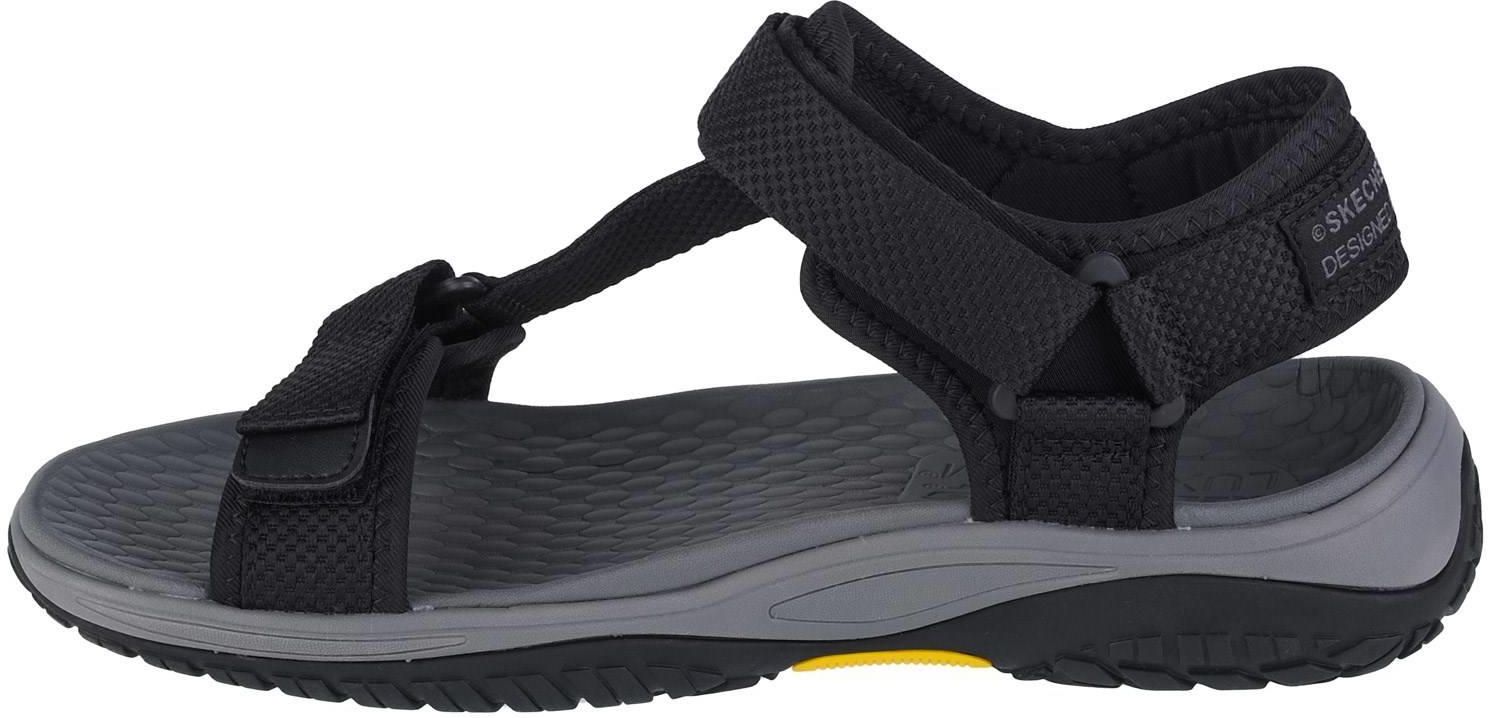 Sandały męskie Skechers Lomell - Rip Tide 204351-BLK - Ceny i opinie ...