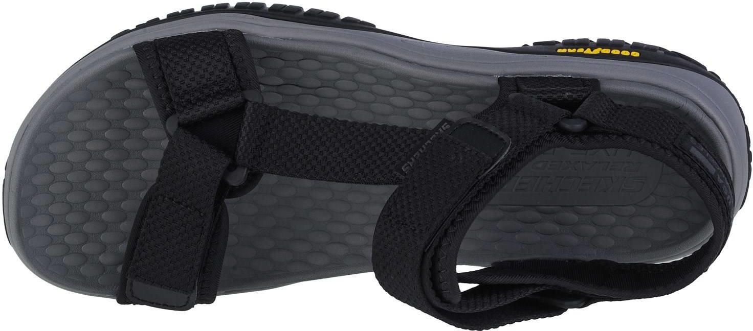 Sandały męskie Skechers Lomell - Rip Tide 204351-BLK - Ceny i opinie ...