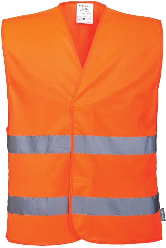 Portwest Kamizelka Ostrzegawcza Z Dwoma Taśmami Poziomymi Orange L/Xl - Ceny i opinie - Ceneo.pl