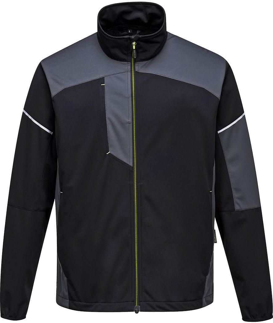 Portwest Bluza Robocza Pw3 Flex Shell Black Zoom Grey Xxxl - Ceny I