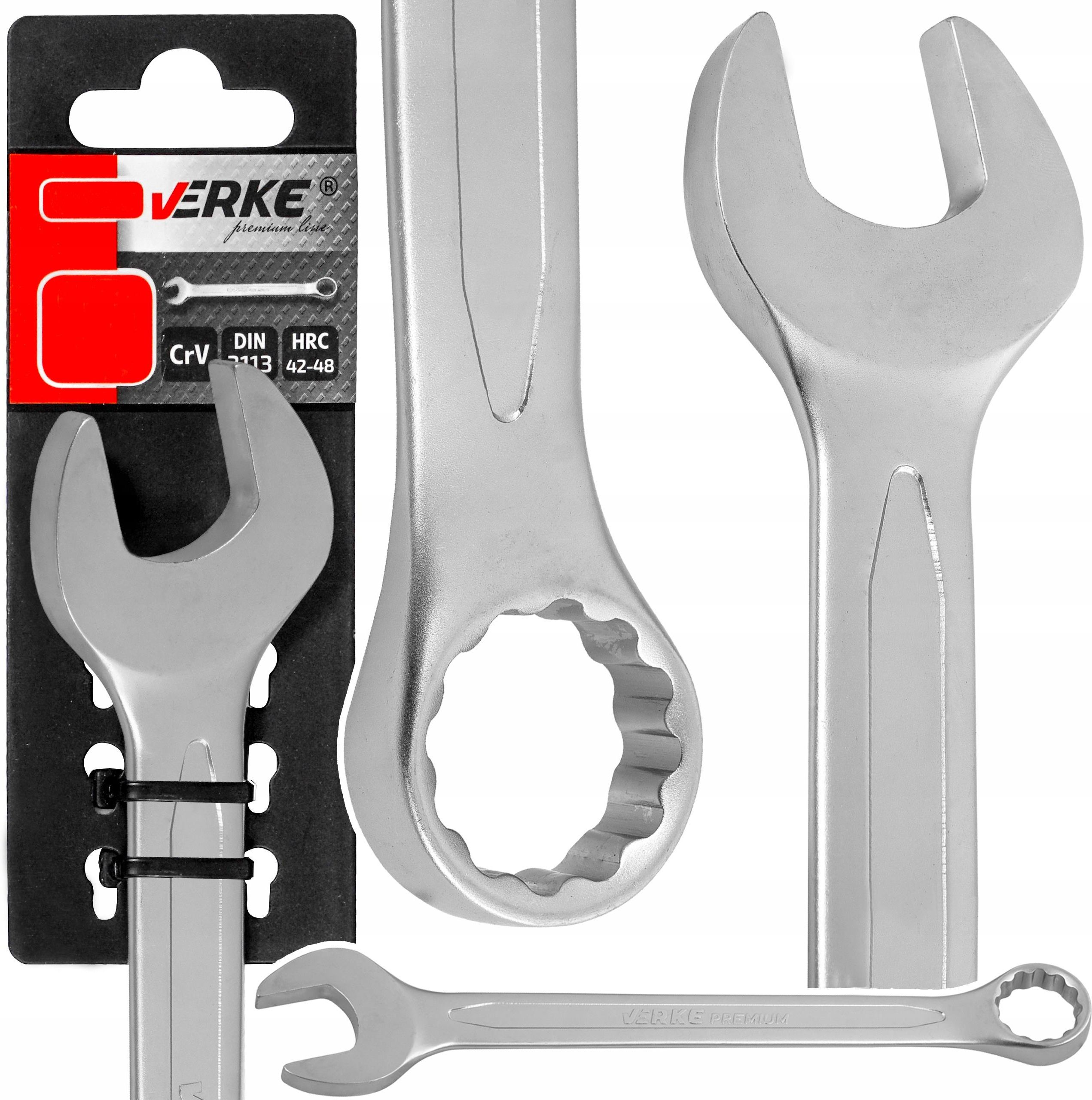 Verke Premium Klucz Płaski Płasko-Oczkowy Crv 19mm 8Xvbv35219 - Opinie ...