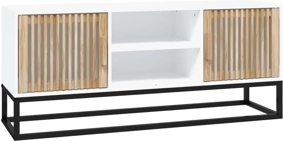 VidaXL Szafka Pod Tv Biała 105X30X45 Cm Materiał Drewnopochodny 13452 ...