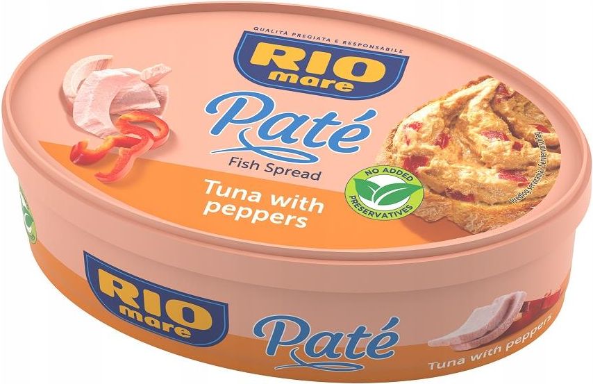 Rio Mare Pasztet Z Tuńczyka Papryką 115g - Ceny i opinie - Ceneo.pl