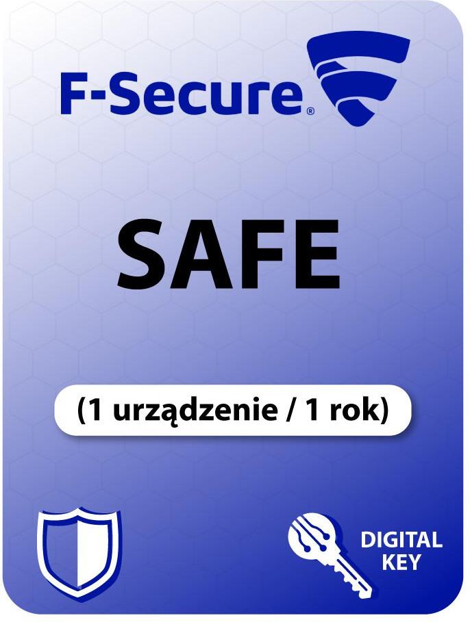 F-Secure Safe (1 narzędzie / 1 rok) (Cyfrowy klucz licencyjny) - Ceny i opinie na Ceneo.pl