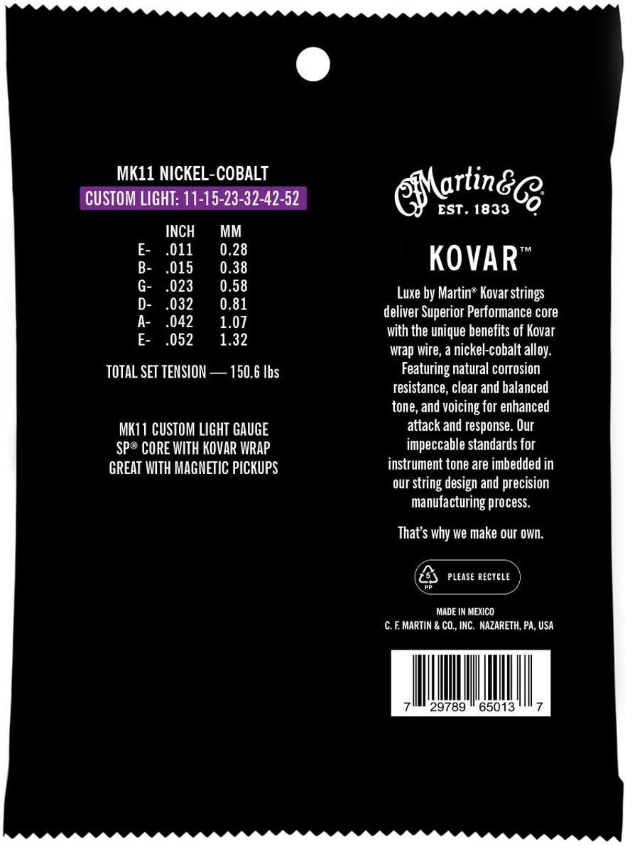 Struna Martin Luxe Kovar Acoustic Strings 11 - Ceny i opinie - Ceneo.pl