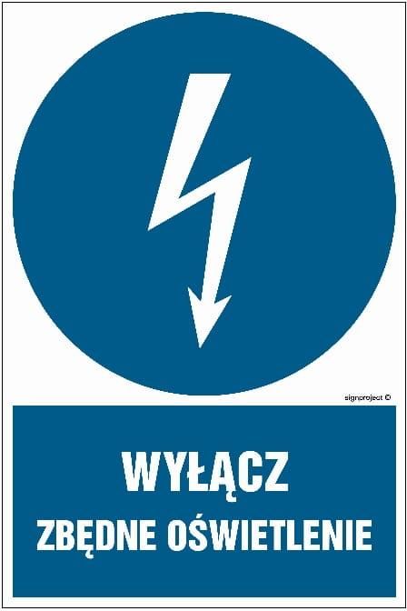 Libres Polska Sp He022 Wyłącz Zbędne Oświetlenie (5x7,5 Cm, Pn Płyta 1Mm) - Ceny i opinie - Ceneo.pl
