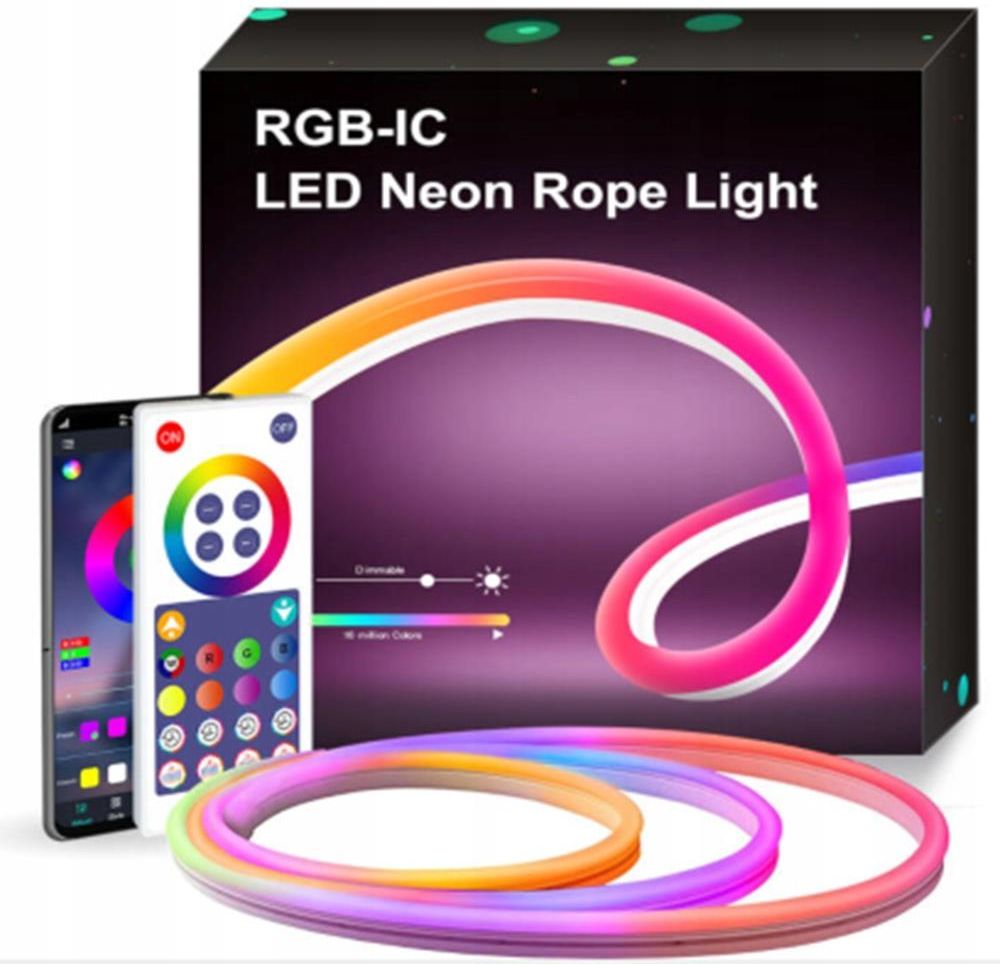 RGB LED rope kit 5M EV-PST-NH-021 (Evismart) - Opinie i atrakcyjne ceny ...