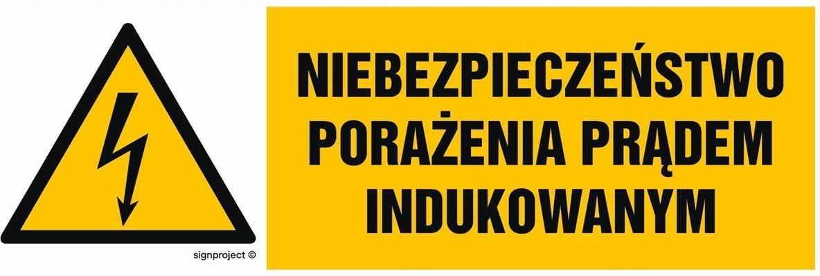 Libres Polska Sp Hb013 Niebezpieczeństwo Porażenia Prądem Indukowanym ...