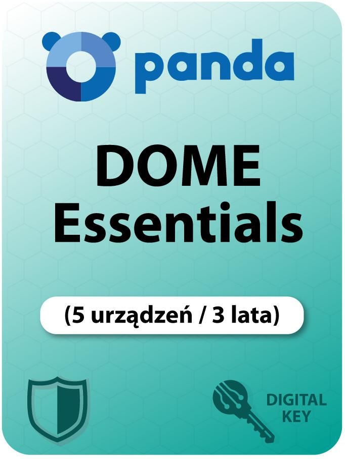 Panda Dome Essential 5 Narz dzie 3 Roky Cyfrowy Klucz Licencyjny panda-dome-essential-5-narz-dzie-3-roky-cyfrowy-klucz-licencyjny