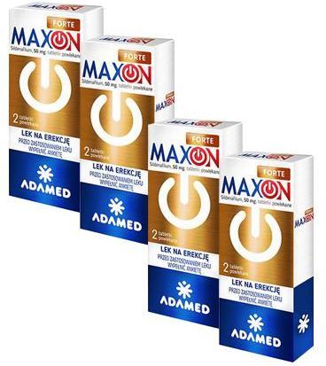 Adamed Maxon Forte 50 mg 4 x 2 tabl. - Ceneo.pl