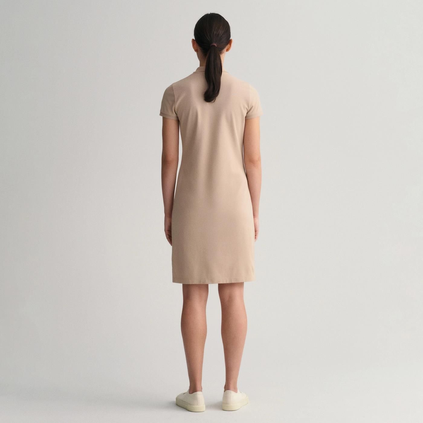 Damska Sukienka Gant Original Pique SS Dress 402300.277 – Beżowy - Ceny ...