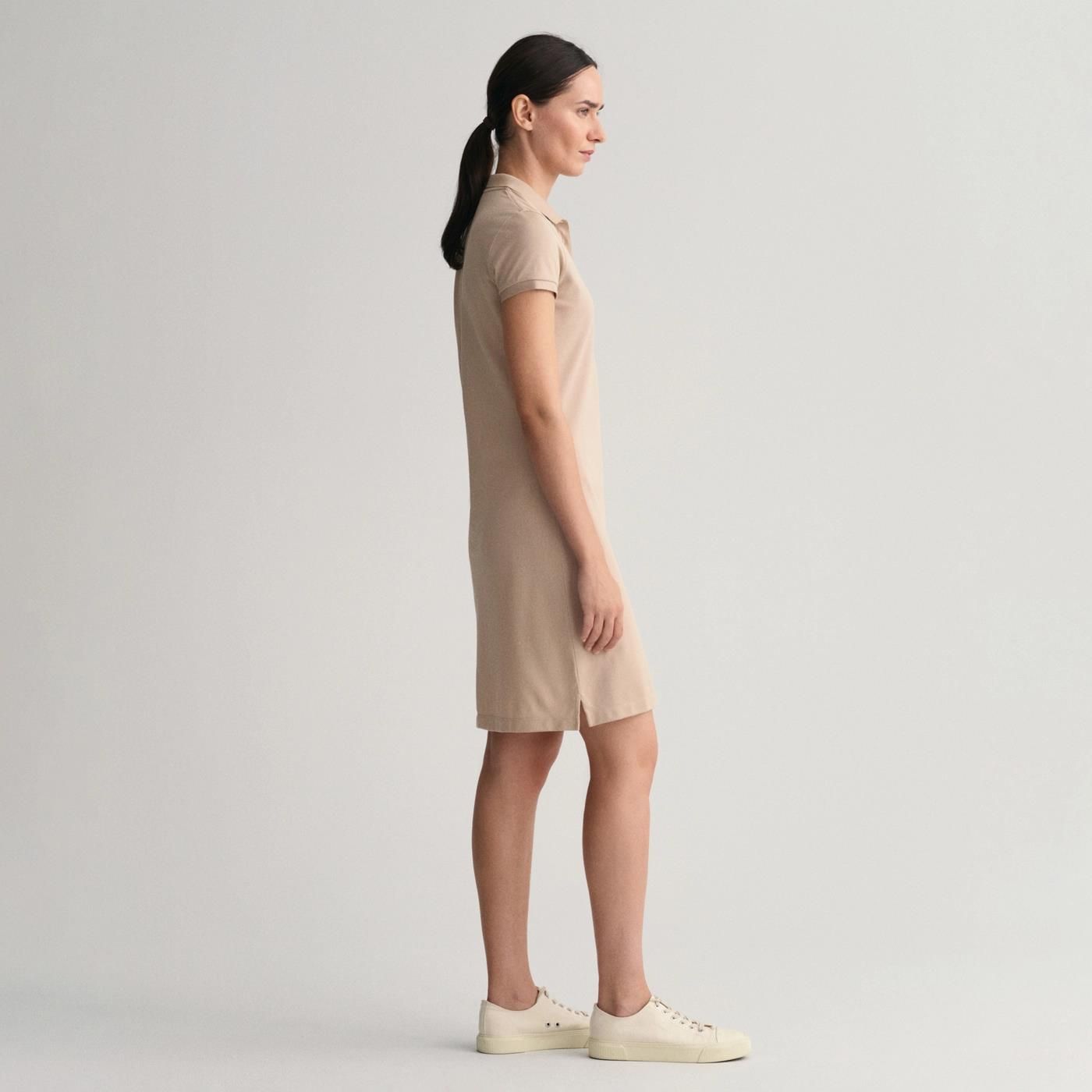 Damska Sukienka Gant Original Pique SS Dress 402300.277 – Beżowy - Ceny ...