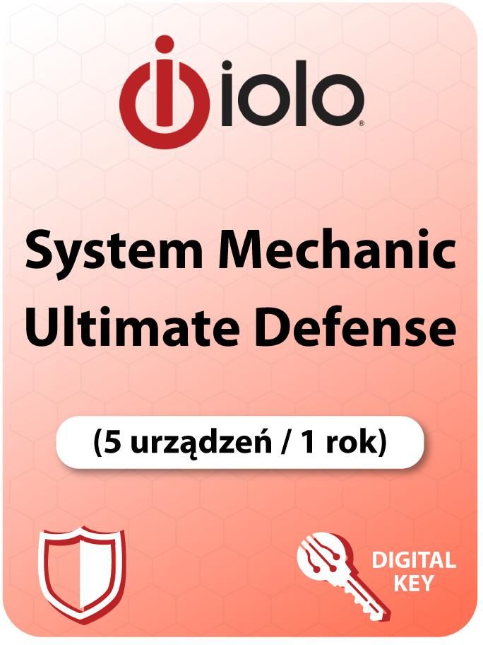 Iolo System Mechanic Ultimate Defense (5 narzędzie / 1 rok) (Cyfrowy ...