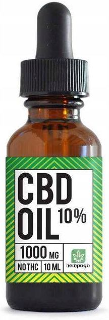 Preparat medycyny naturalnej Hempago Olejek Konopny Cbd 10% 1000 Mg 10ml - Opinie i ceny na Ceneo.pl