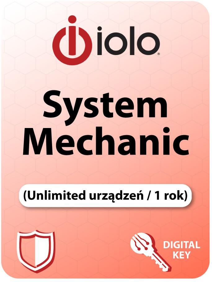 Iolo System Mechanic (Unlimited narzędzie / 1 rok) (Cyfrowy klucz ...