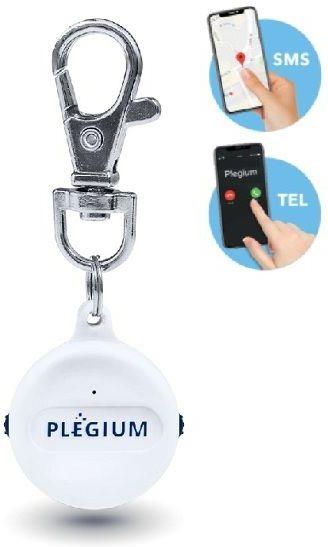 Brelok alarmowy Plegium Smart Emergency Button white Wearable+GPS+SMS ...