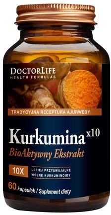 Doctorlife Kurkumina X10 60kaps - Opinie i ceny na Ceneo.pl