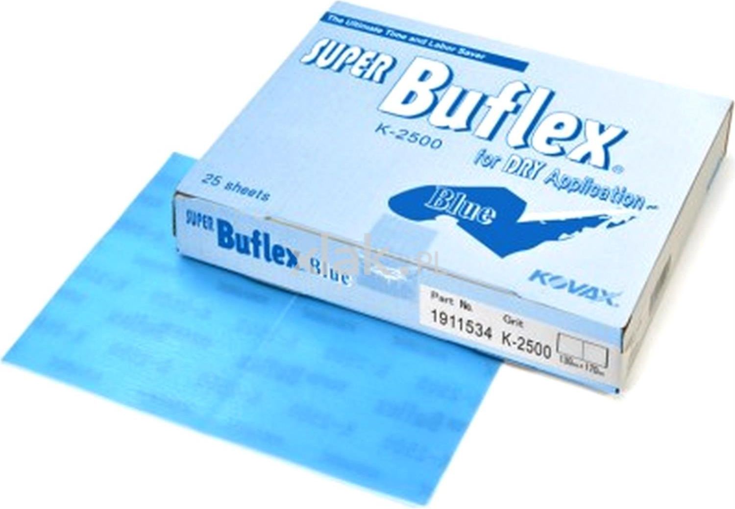Kovax Burflex Dry Papier Ścierny Na Rzep 130X170Mm (Blue) K2500 ...