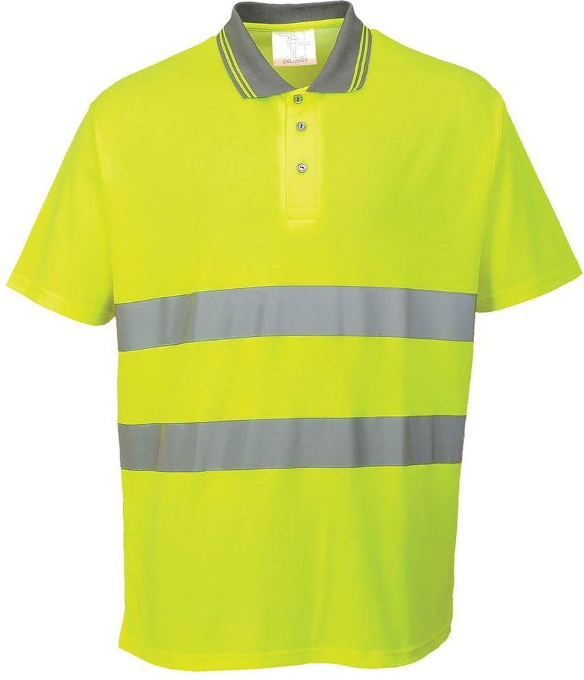 Portwest Koszulka Polo Cotton Comfort Yellow Xxxl - Ceny I Opinie