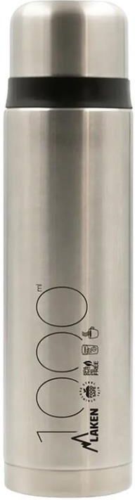 Laken Thermo Termos Ze Stali Nierdzewnej 1L Szara - Ceny i opinie ...