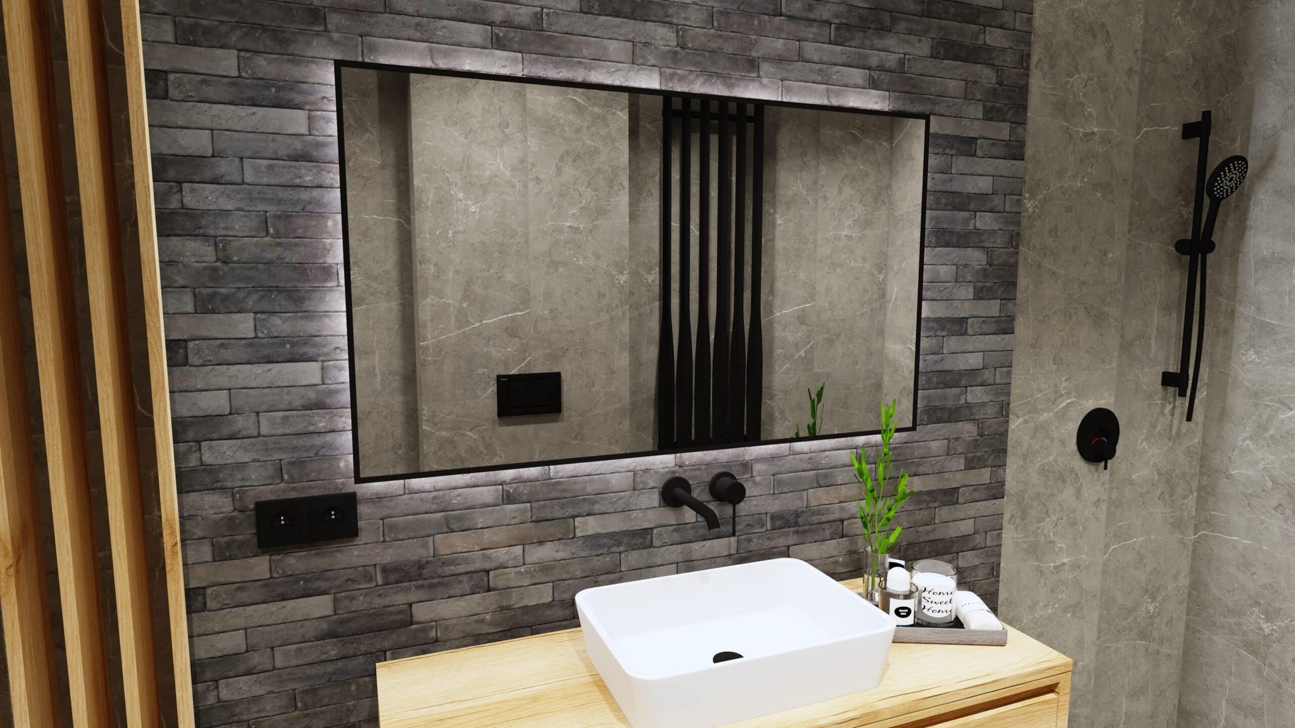 Lustro Loftowe Optiwhite Z Podświetleniem Led Trieste 160X60 - Opinie i ...