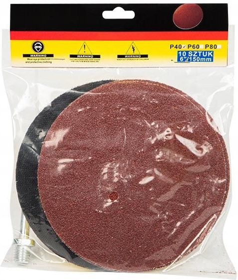 Vergionic Dysk + Papier Ścierny 150Mm 5szt. 40Gr. 67045 - Opinie i ceny ...