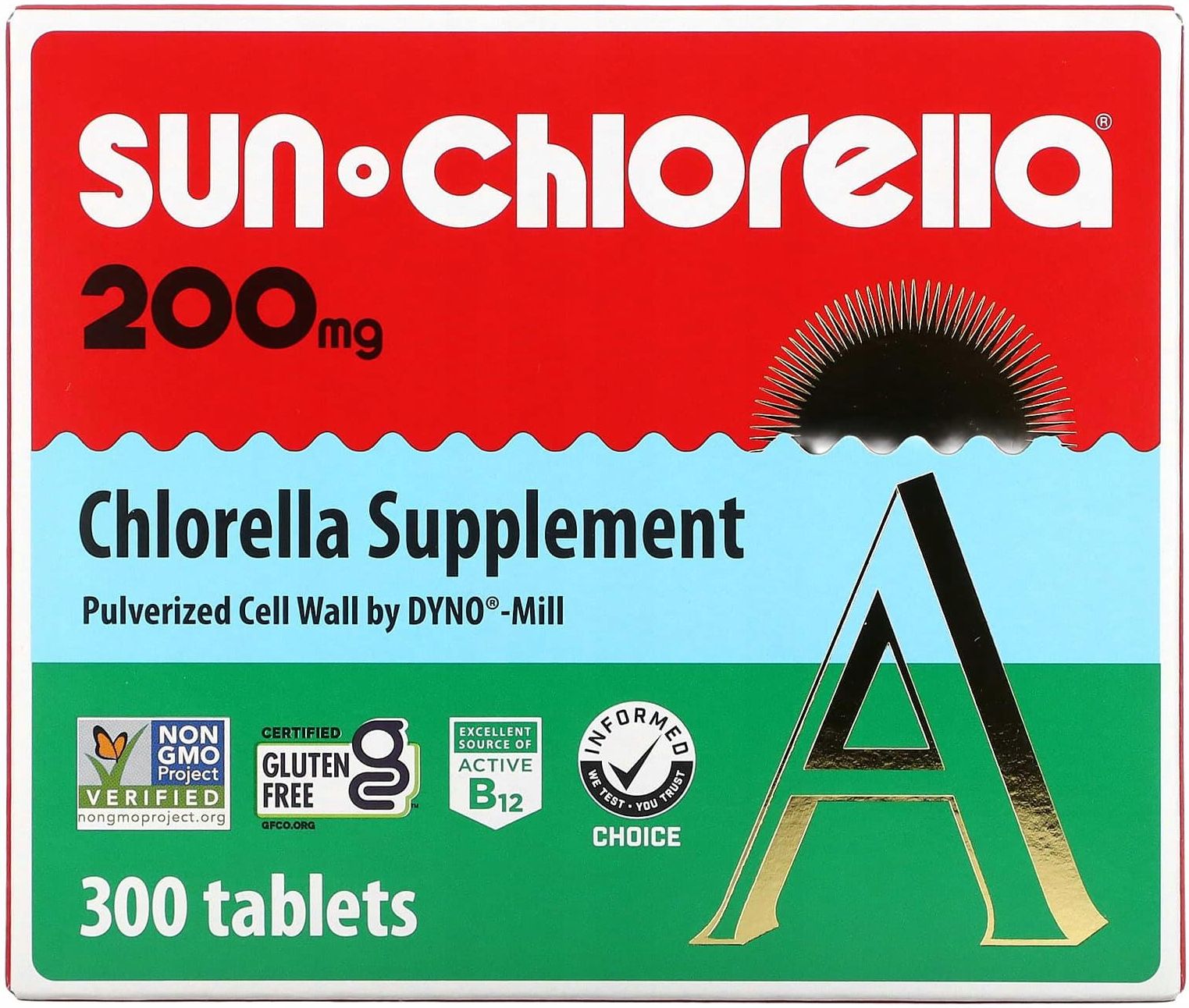 Sun Chlorella Suplement Chlorelli 200 Mg 300 Tabl - Opinie i ceny na ...