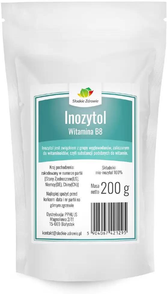 Słodkie Zdrowie Inozytol Witamina B8 1000Mg 200G - Opinie i ceny na ...