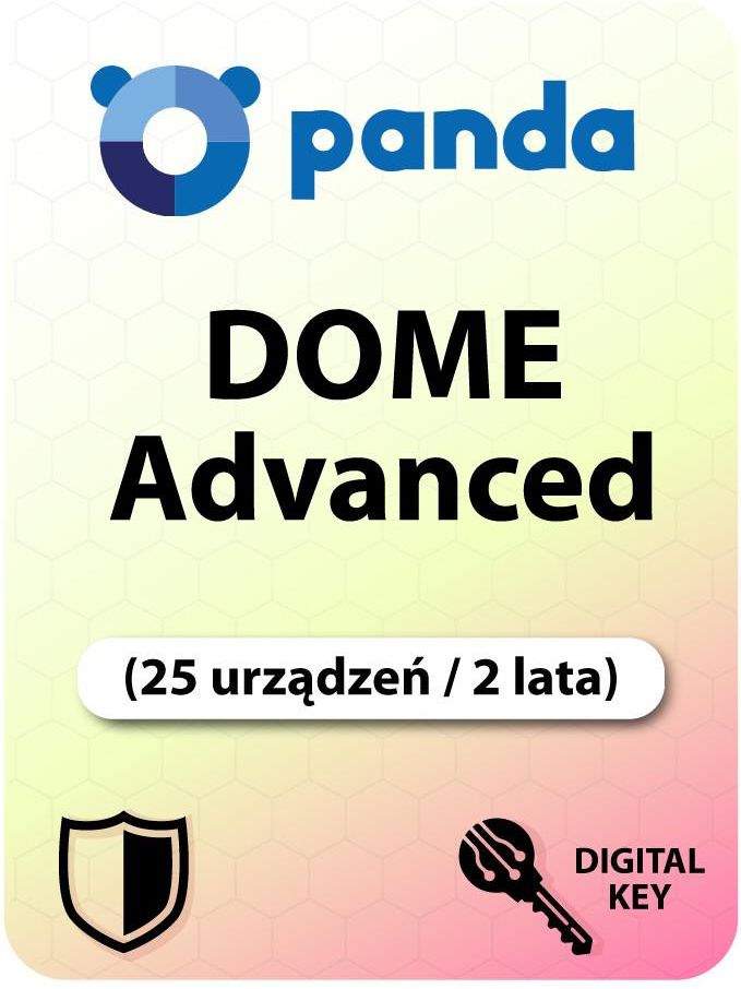Panda Dome Advanced (25 narzędzie / 2 roky) (Cyfrowy klucz licencyjny ...