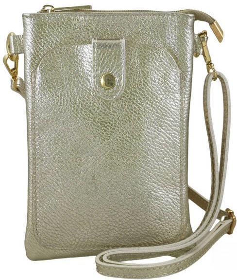 Mini listonoszka skórzana BARBERINI'S Złota 963/1-17 - Ceny i opinie ...