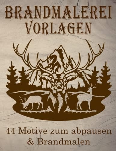 Brandmalerei Vorlagen: 44 Motive zum abpausen & mit Brandmalkolben ...