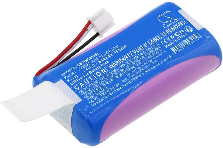 Cameron Sino Intermec Cv61 / Ve027-8018-A0 2600Mah 19.24Wh Li-Ion 7.4V ...