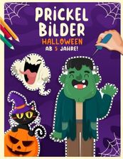 Prickelbilder Halloween ab 5 Jahre: Bastelbuch - Prickeln, Malen und ...