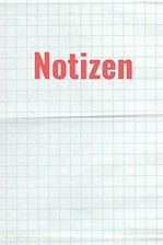 Notizen: Journal, Tagebuch, Ideenbuch, Sketchbuch zum zeichnen, malen ...