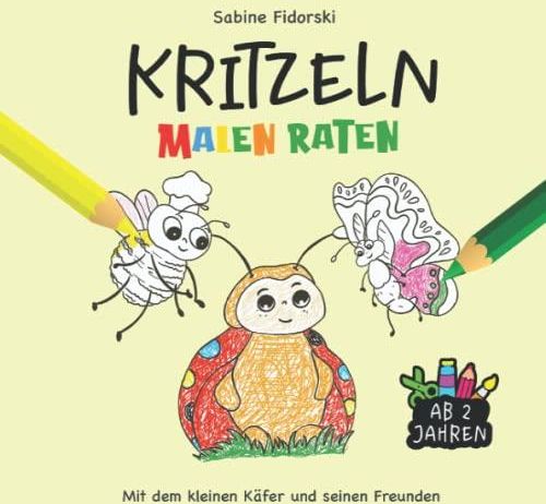 Kritzeln Malen Raten - Mit dem kleinen Käfer und seinen Freunden ...