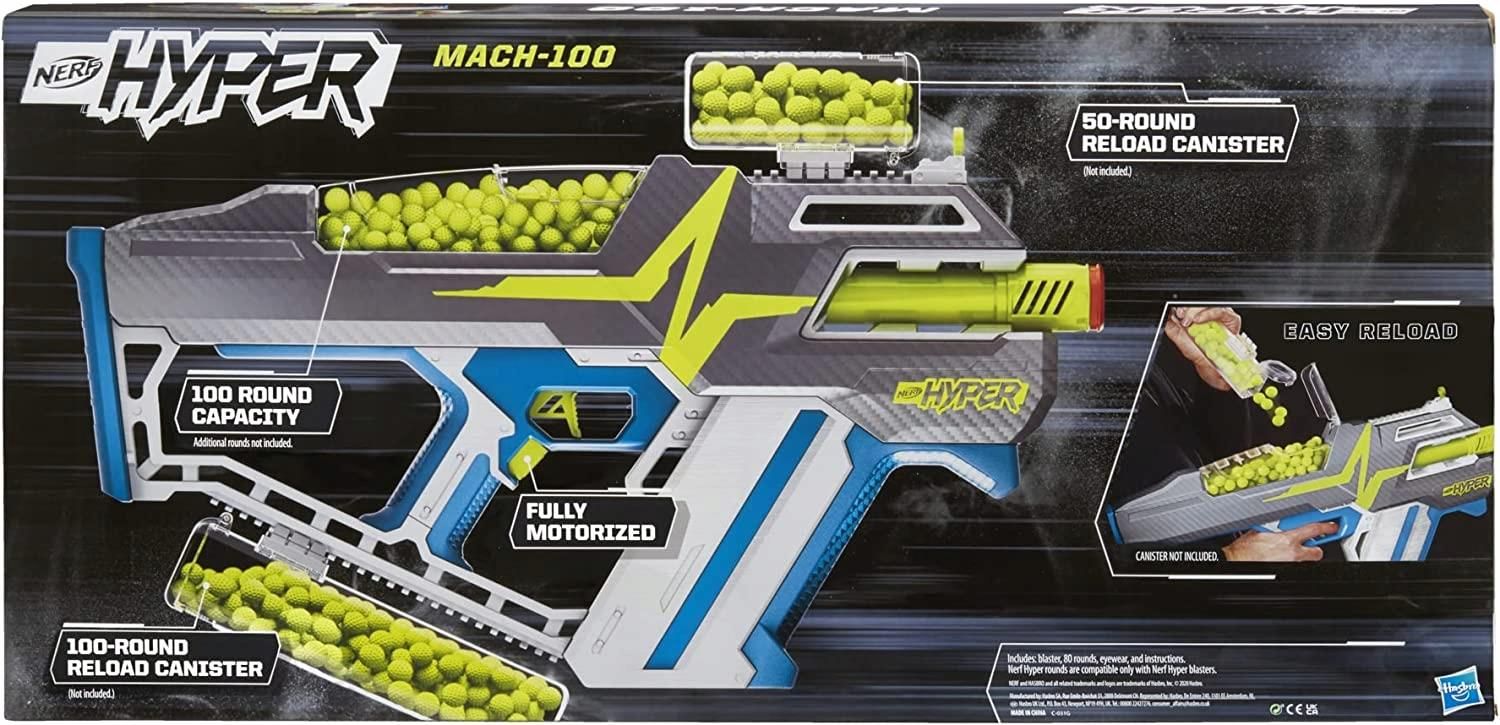 Hasbro Nerf Hyper zmotoryzowany blaster Mach100 E8911 - Ceny i opinie ...