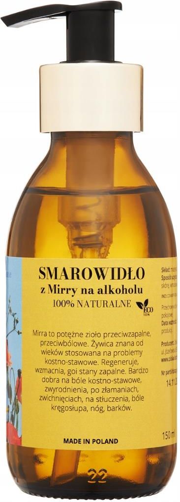 Preparat medycyny naturalnej Smarowidło Z Mirry Na Alkoholu 150ml ...