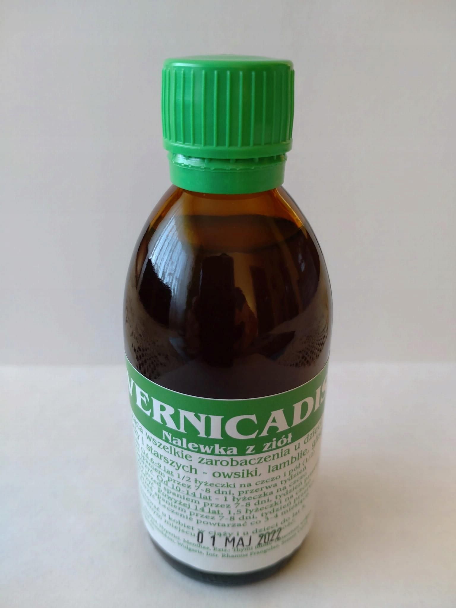 Preparat medycyny naturalnej Vernicadis Nalewka Z Ziół Ojca Grzegorza ...