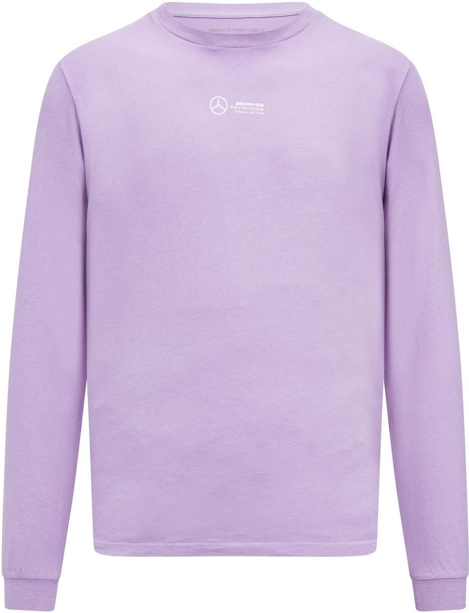 Koszulka męska Longsleeve LS Retro Lilac Mercedes AMG F1 2023 - Ceny i ...