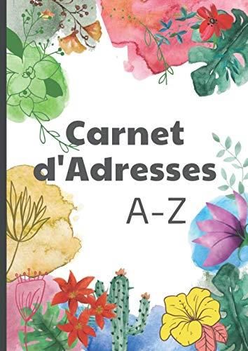 Carnet d'Adresses: Carnet Grand Format A4 Gros Caractères et Pratique ...