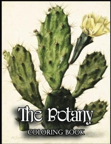 The Botany Coloring Book: Relax and Unwind with this Stress-Relieving ...