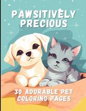 Pawsitively Precious: 30 Adorable Pet Coloring Pages - Literatura ...