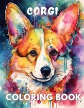 Corgi Coloring Book: Fun and Easy Dogs Coloring Pages in Cute Style ...