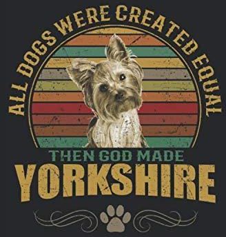 Yorkshire Notebook: Kariertes Buch 6x9 Zoll mit 120 Seiten - Literatura ...